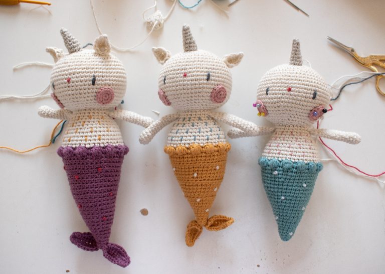 ARISTA the mermacorn (Free pattern) | KURUMI